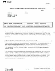 How To Fill Out Your EI Internet Report - Dutton Law