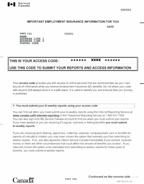 How To Fill Out Your EI Internet Report - Dutton Law