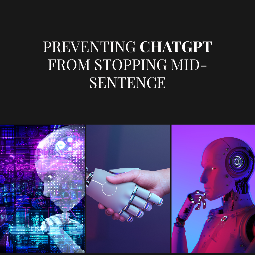 Problem ChatGPT Stops Writing Solved Dutton Problem ChatGPT Stops Writing Solved Dutton
